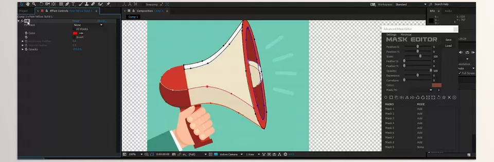 Aescripts - Advanced Mask Editor 2 Download v2.3 (Win, Mac)