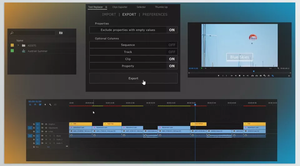 Aescripts - Text Replacer for Premiere Pro Download v1.5.0 (Win, Mac)