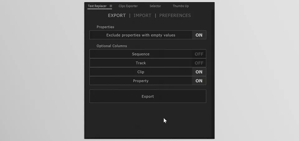 Aescripts - Text Replacer for Premiere Pro Download v1.5.0 (Win, Mac)