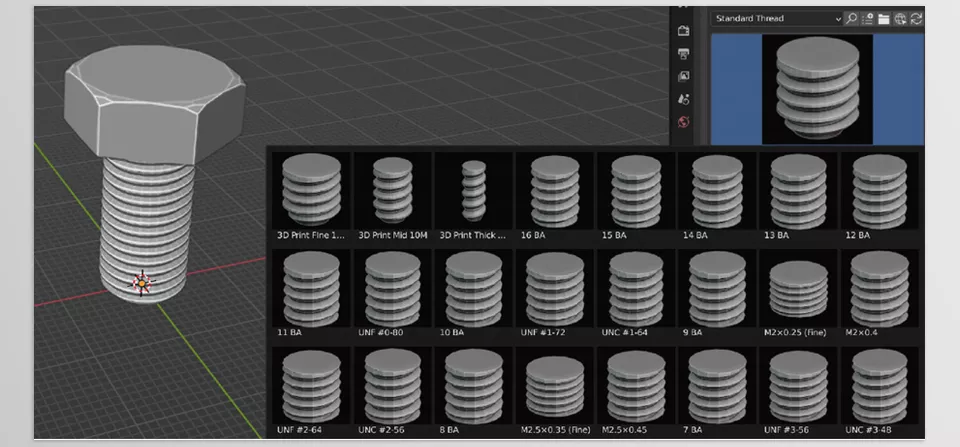 Blender - Precision Bolts Download v0.1.1