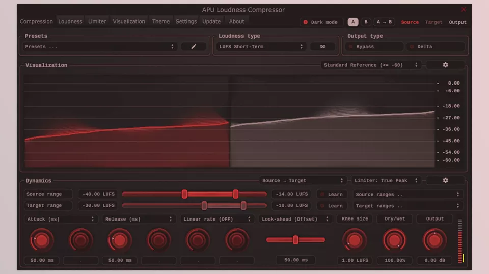 APU Software - APU Loudness Compressor Download v3.7.2 (Win, Mac)