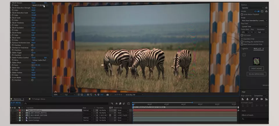 Aescripts - Moiré Download v1.8 (Win, Mac)