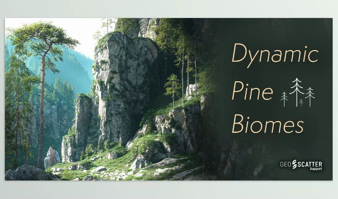 Blender - Dynamic Pine Biomes Download